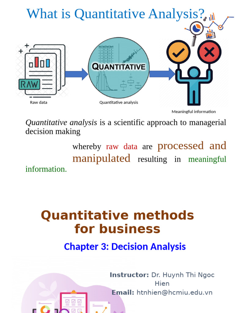 Understanding Quantitative Analysis in Decision-Making | PDF ...