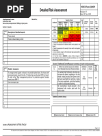Gangway Inspection Risk Assessment | PDF | Risk | Hazards