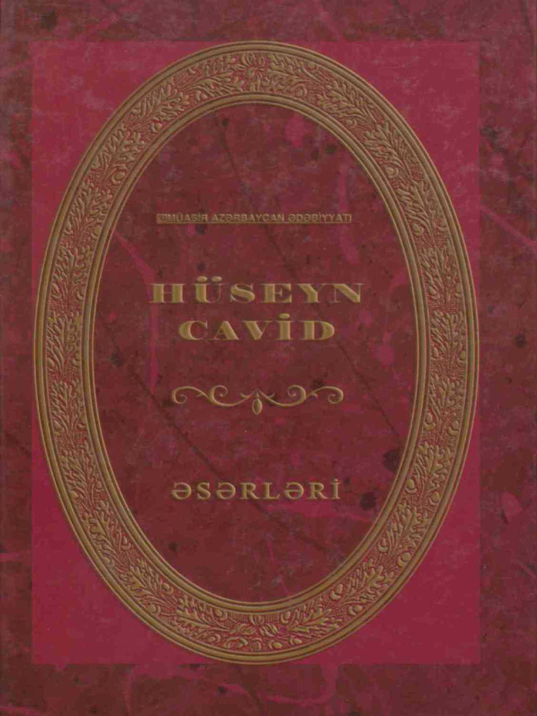 Huseyn Cavid 1 Ci Cild | PDF