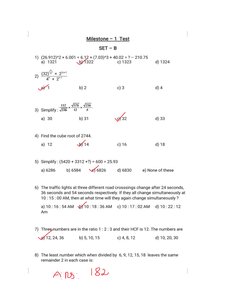 Ssa Answer 3 | PDF
