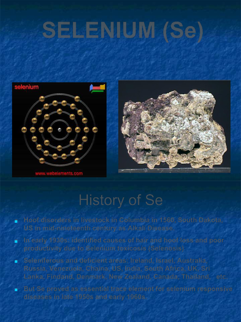4 - Selenium-F-17 02 2020 | PDF | Selenium | Rock (Geology)