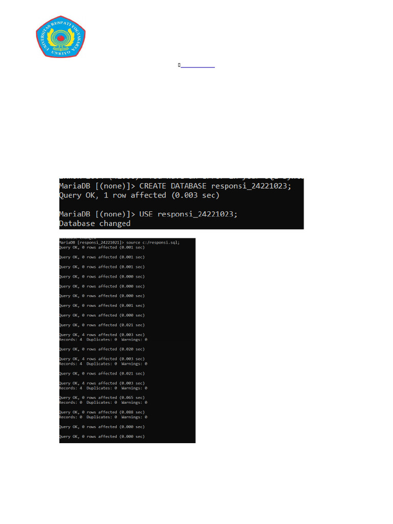 Uas Praktikum Basis Data - Leonardus Take - 24221021 | PDF