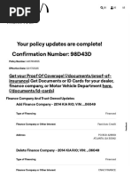 Order Placed Carvana® Purchase | PDF