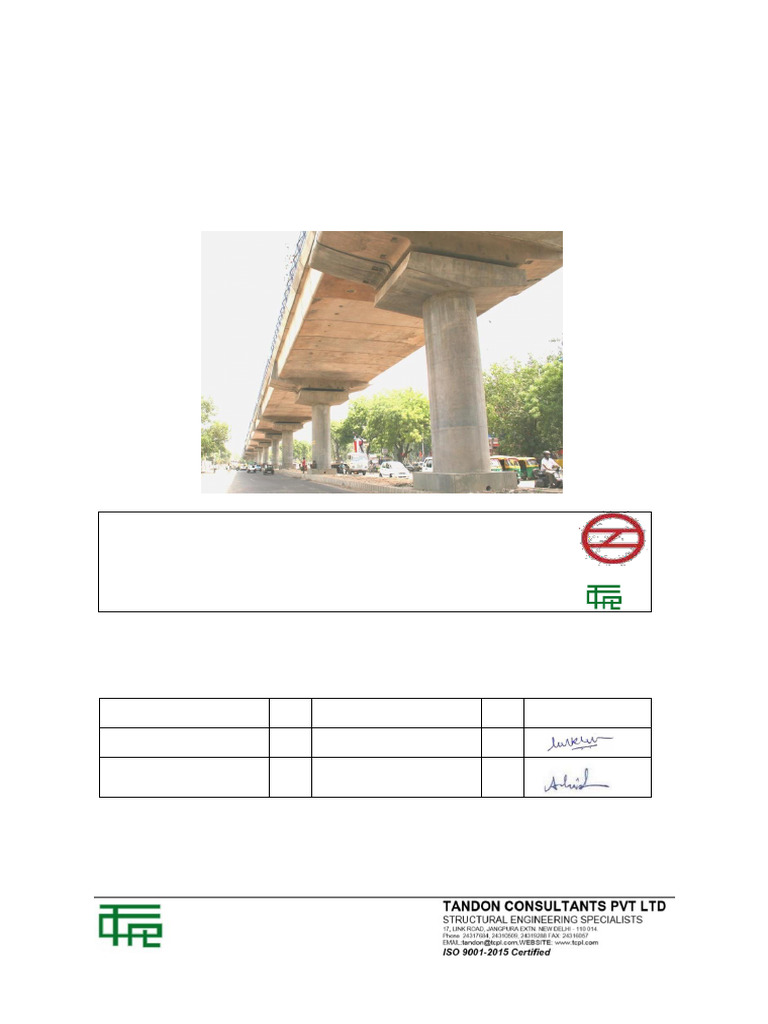 Inspection and Maintenance Manual For DMRC Viaduct and Bridges | PDF ...