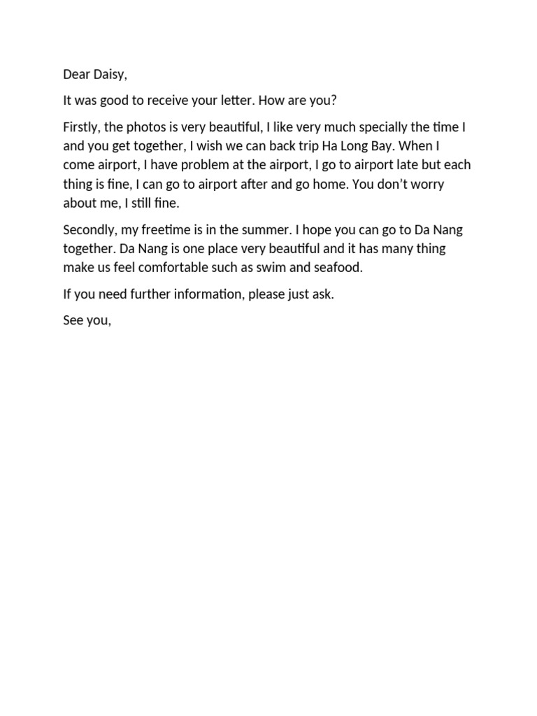 Letter Đề Số 2-Remake | PDF