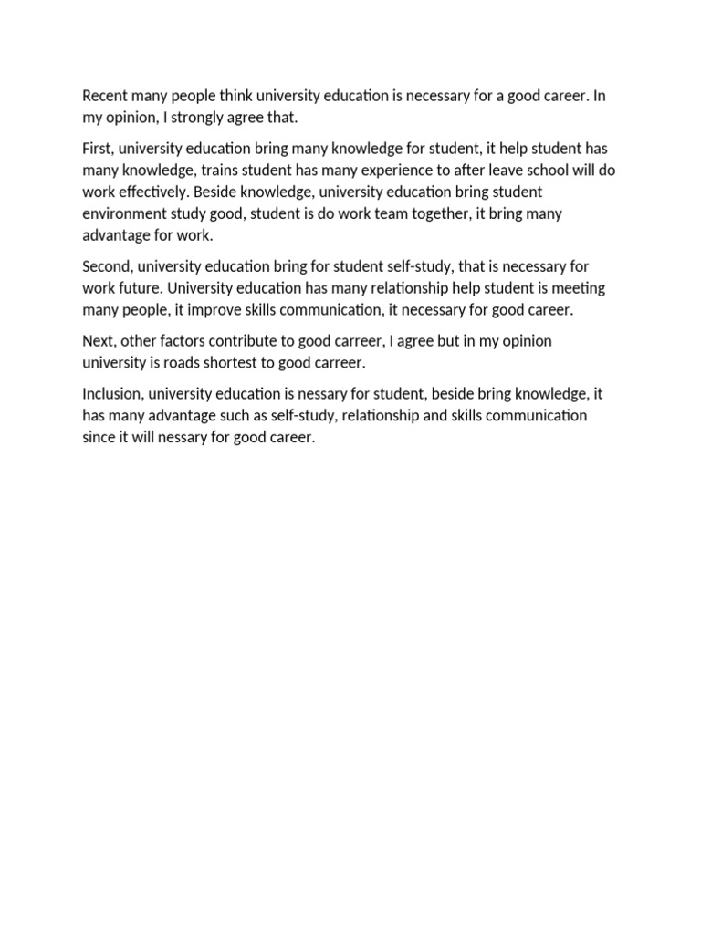 Essay Practice Test 3 | PDF