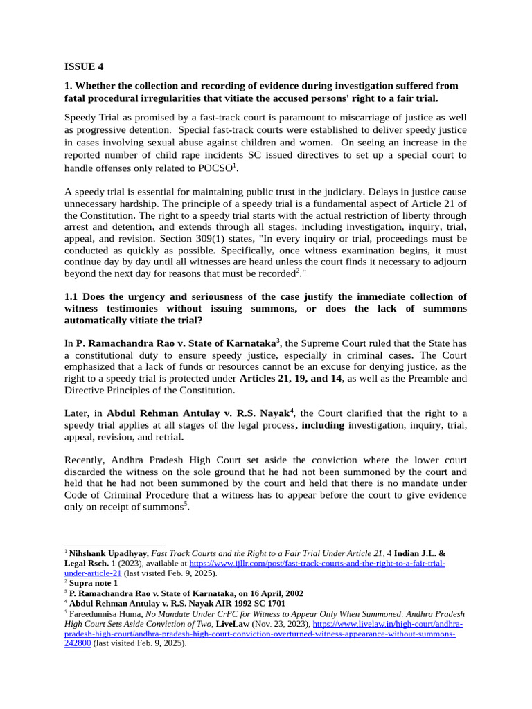 Respondant (Victim) issue 4 (2) | PDF | Prosecutor | Witness