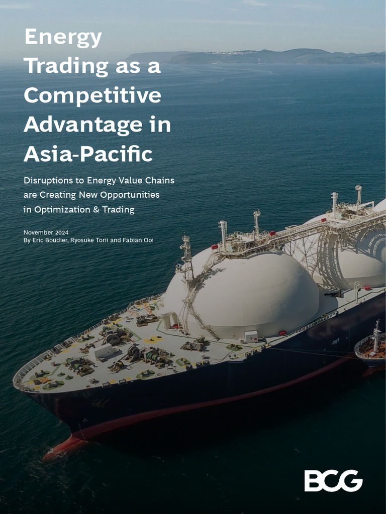 Energy Trading Opportunities in Asia-Pacific | PDF | Liquefied Natural ...