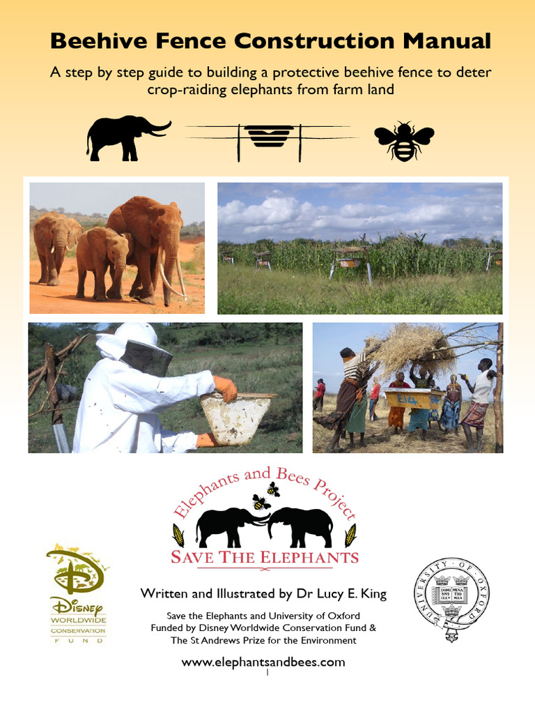 Beehive Fence Construction Manual 2014 Ss | PDF | Beekeeping | Insect ...