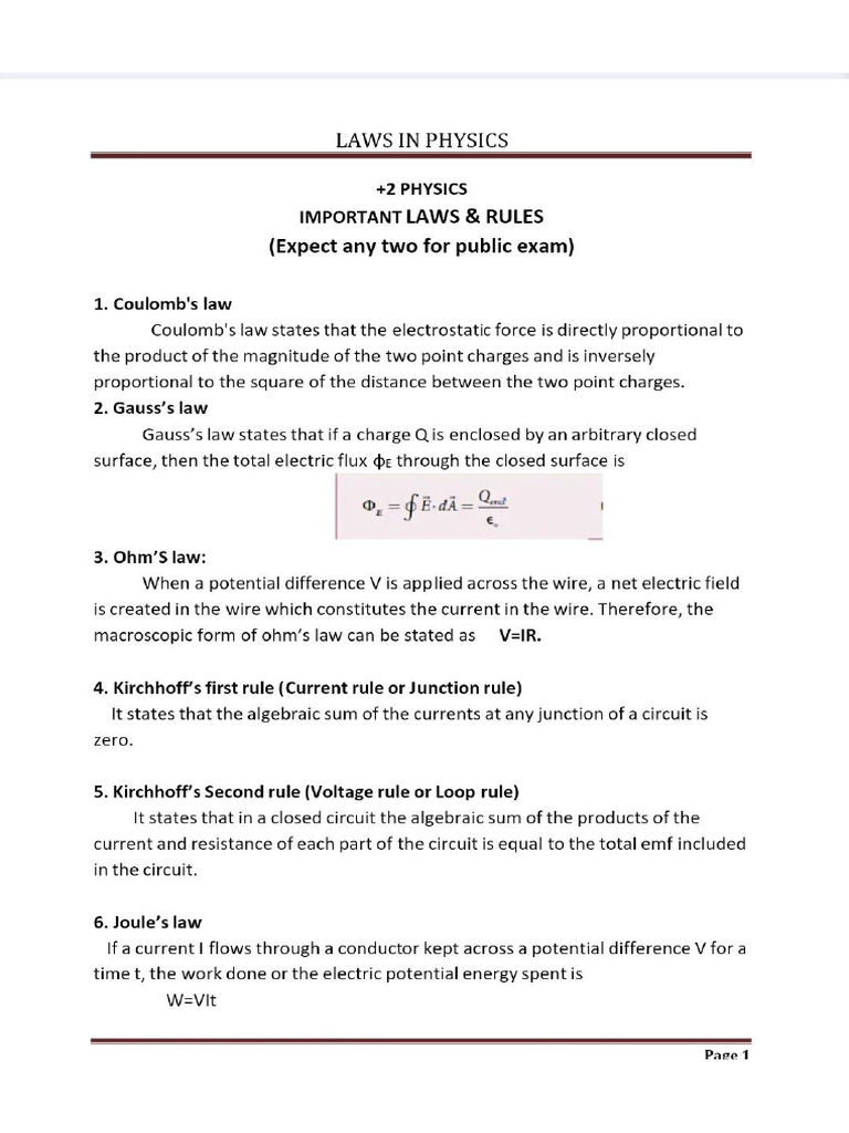 Laws | PDF