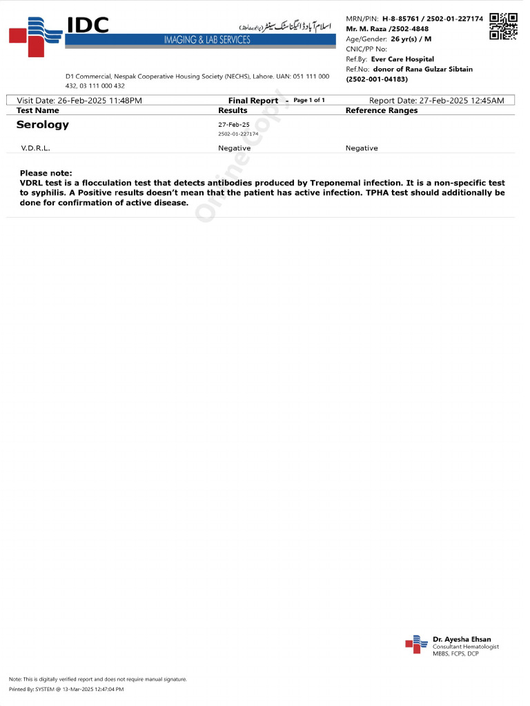 Patient Report PDF | PDF