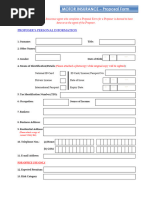 Motor Proposal Form EDITABLE V2 | PDF | Vehicle Insurance | Insurance