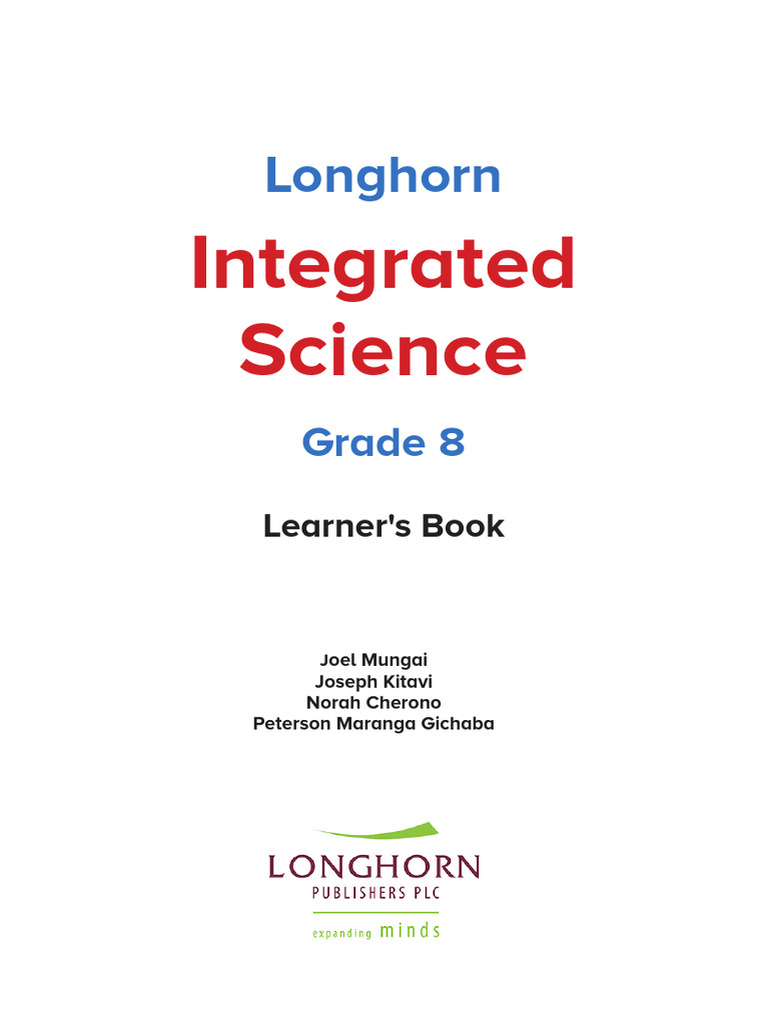 Longhorn LB Grade 8 | PDF | Density | Gases
