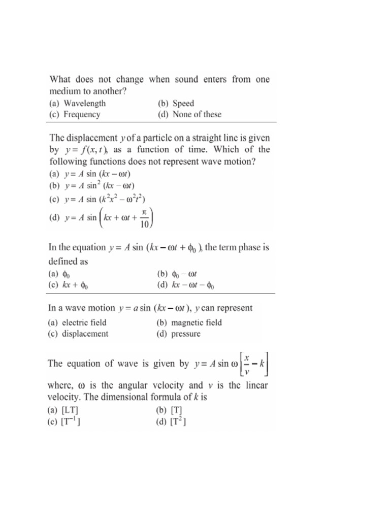 Understanding Wave Motion Basics | PDF