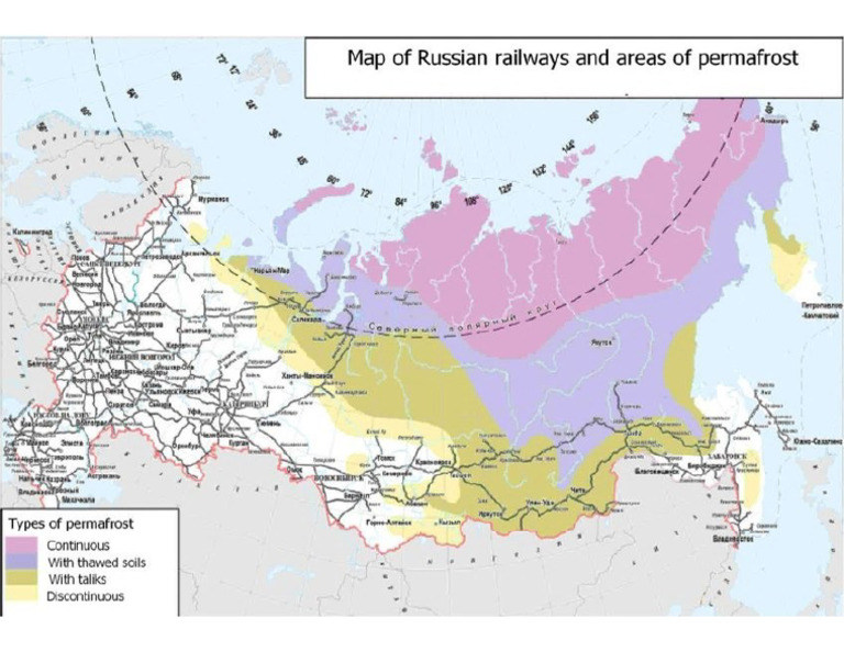 Railway Map Russia | PDF