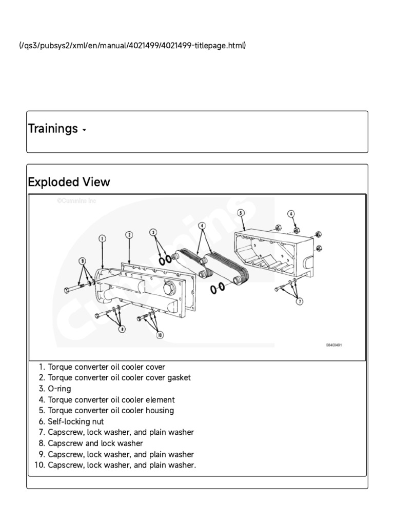 Torque Converter Cooler Installation Guide | PDF