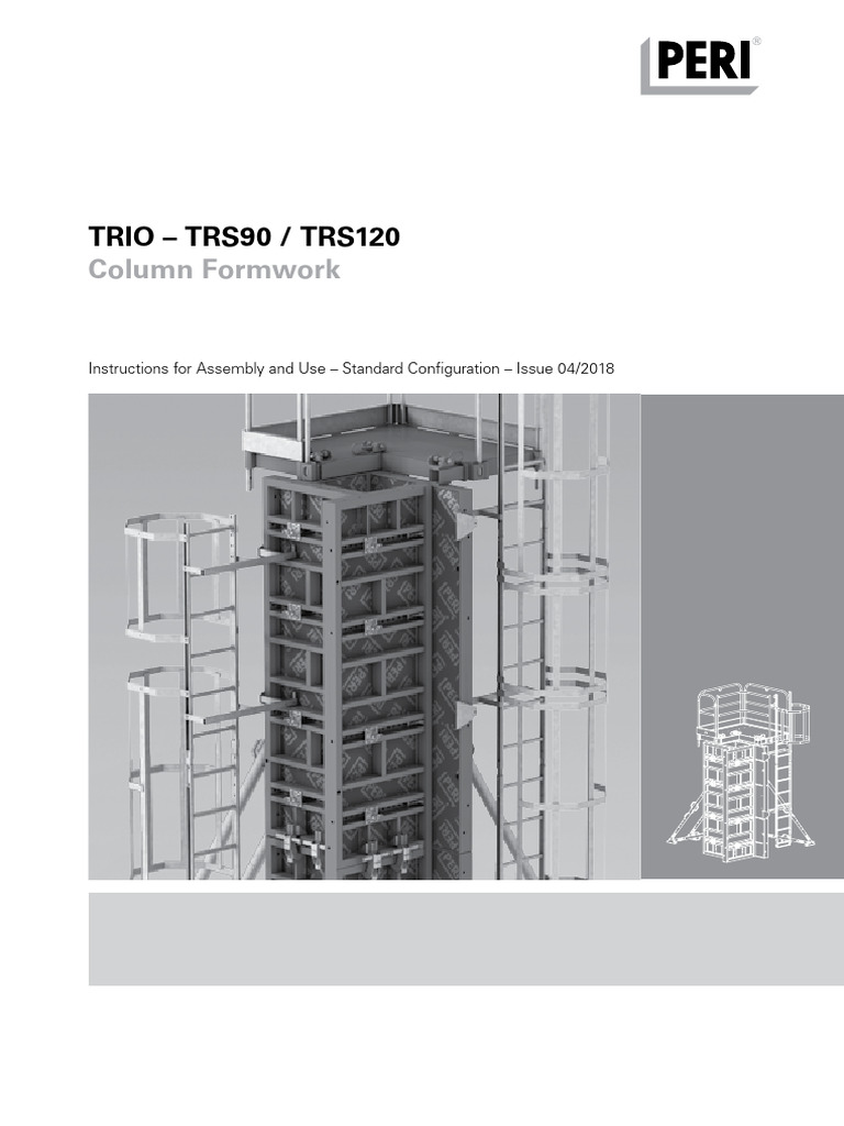 Trio Column Formwork Instructions For Assembly and Use | PDF | Pallet | Scaffolding