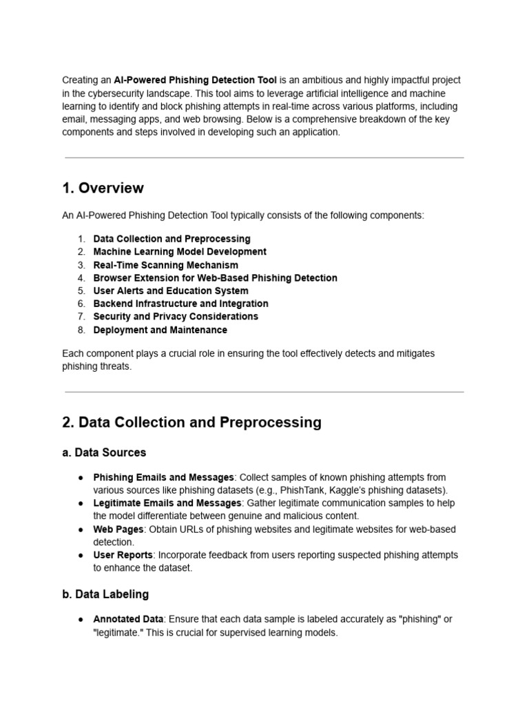 Phishing Detection Tool | PDF | Computer Security | Security