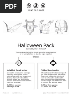 Spamton Cosplay Mask DIY Guide | PDF