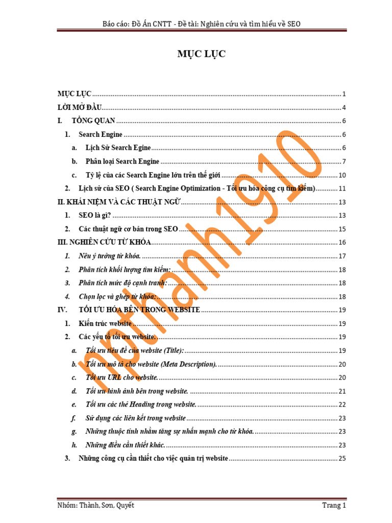 Bao Cao Do An CNTT Nghien Cuu Va Tim Hie | PDF