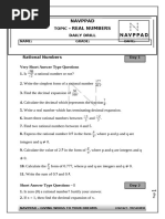 Lesson Plan Number System Class 9 | PDF | Numbers | Rational Number