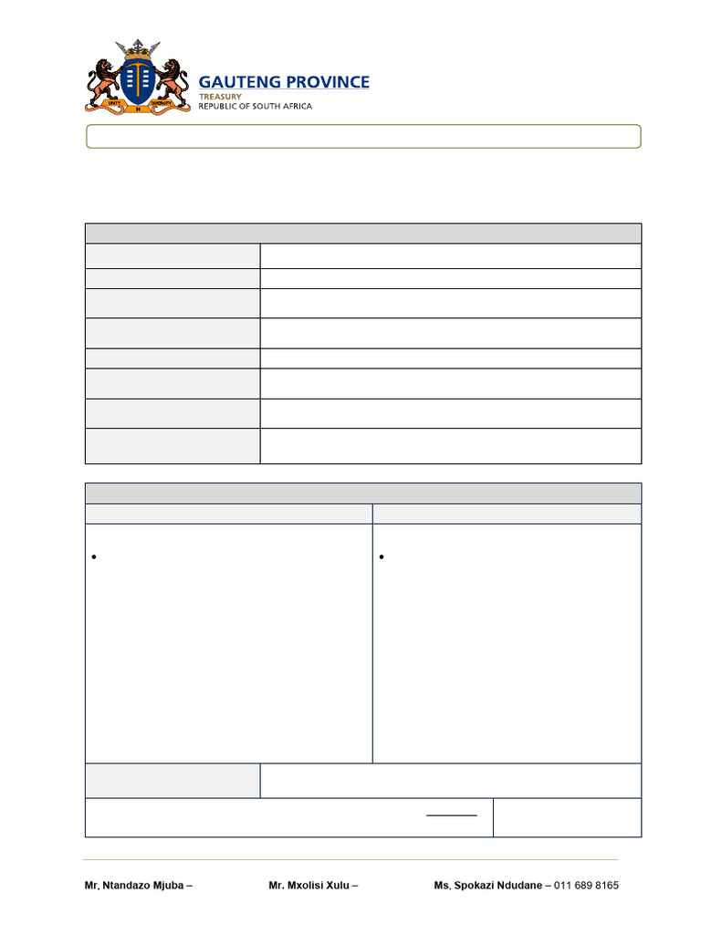 Annexure A (Fillable Form) - Specification Form | PDF | Specification ...