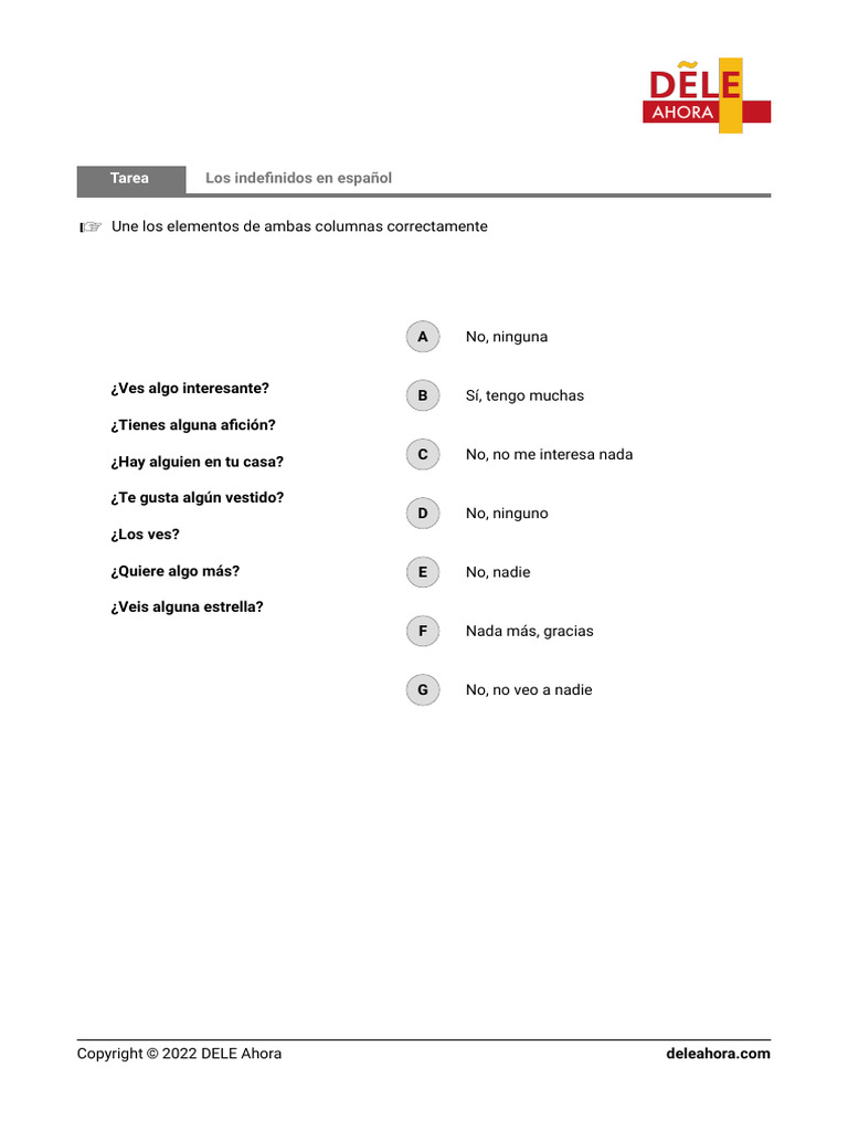 Los Indefinidos en Espanol | PDF Los Indefinidos en Espanol | PDF