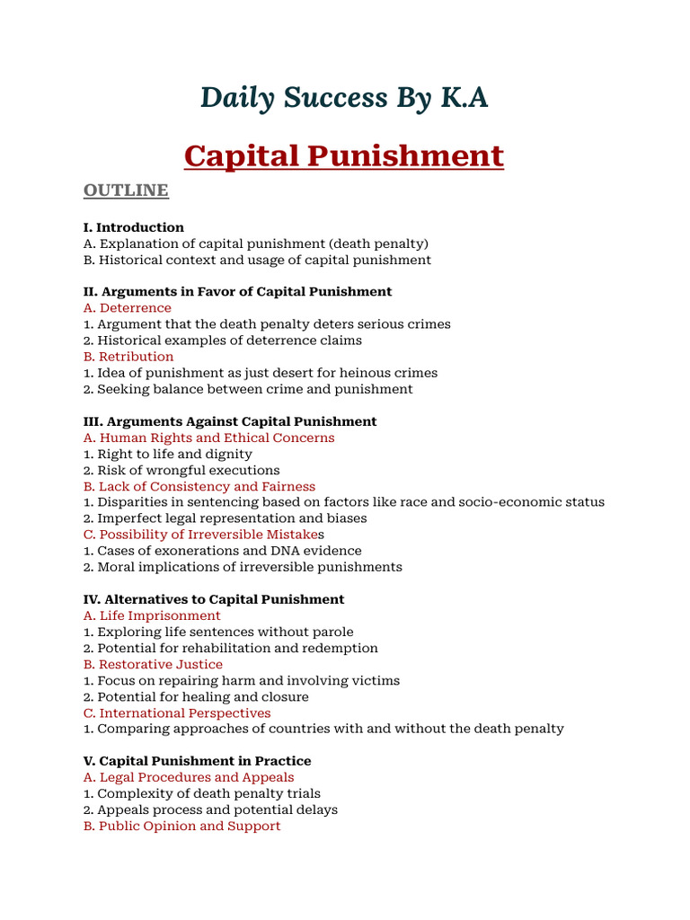 Capital Punishment | PDF | Punishments | Capital Punishment