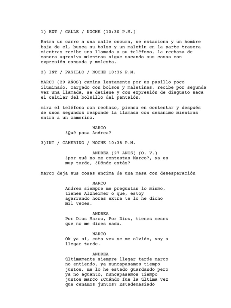 Script My Project | PDF