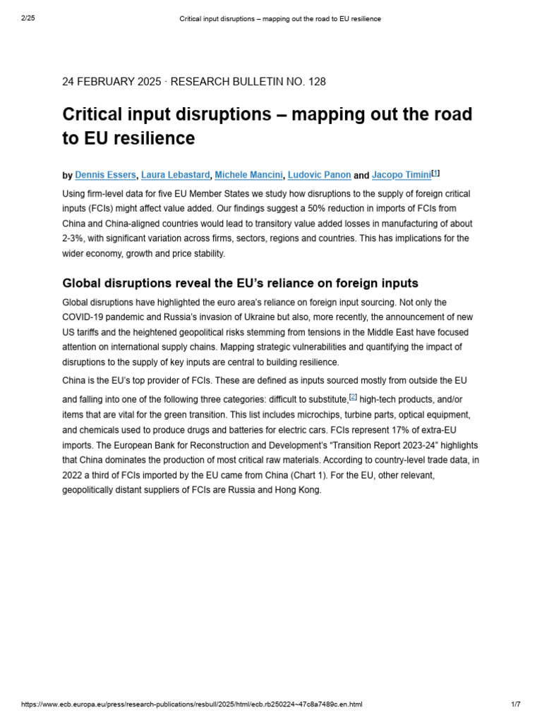 Ecb rb250224 47c8a7489c en | PDF | European Union | European Central Bank