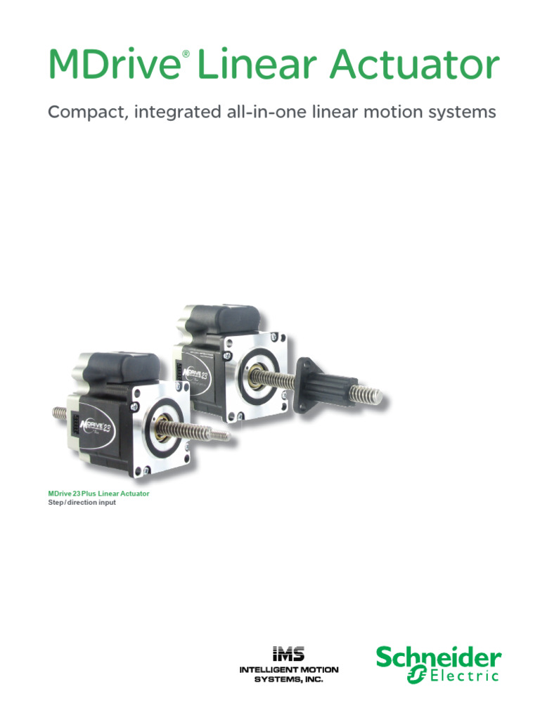Stepping Motor Linear Actuator | PDF | Actuator | Electric Motor