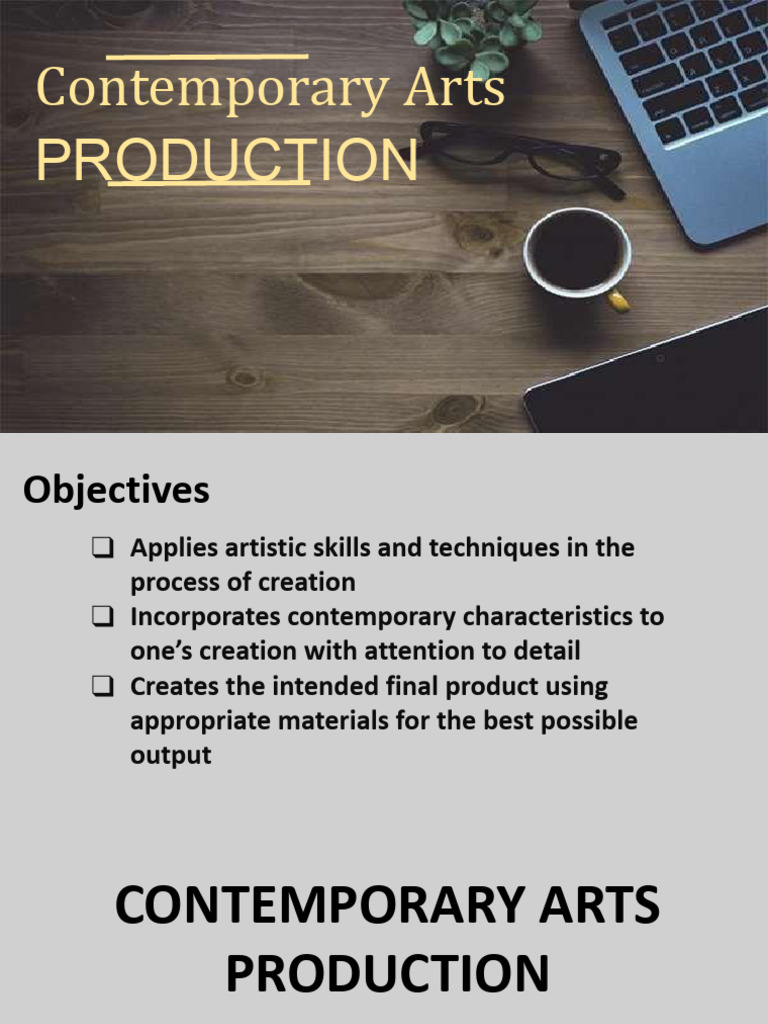 Contemporary Arts Production Guide | PDF | Filmmaking