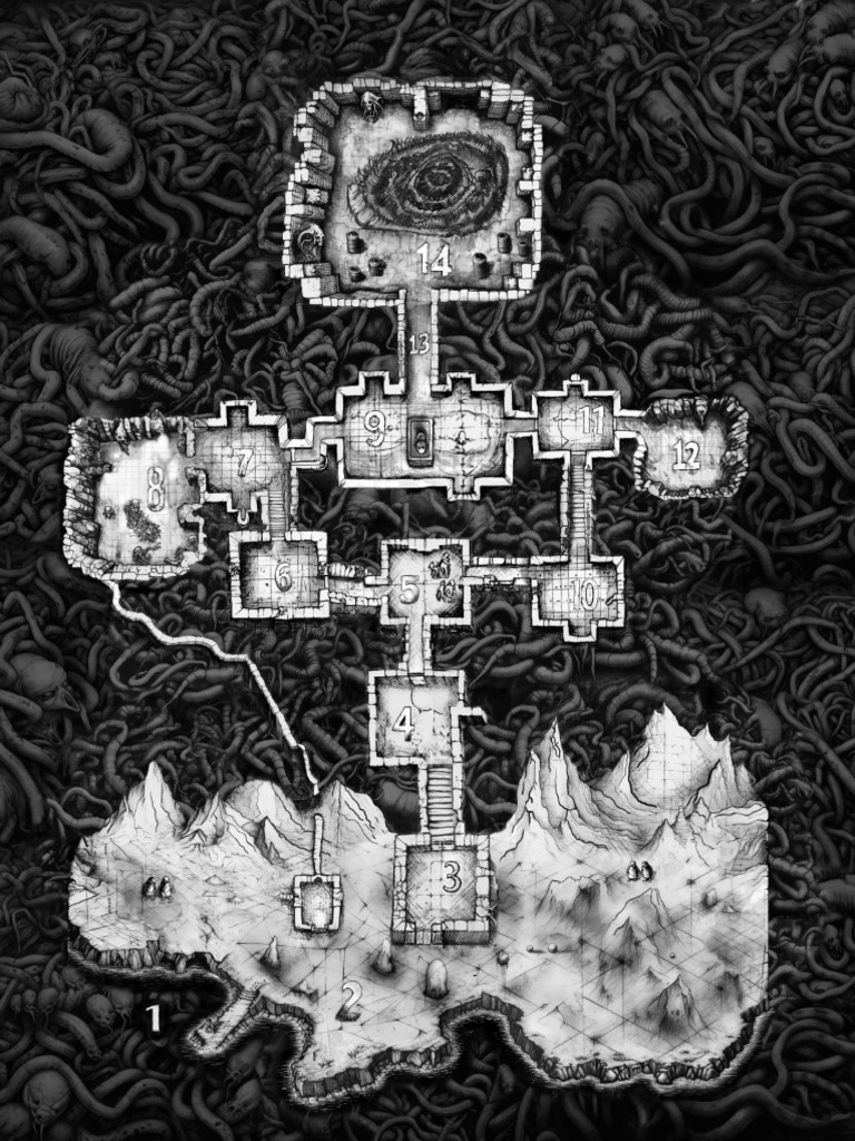 Black Sword-Worm Rock Map | PDF