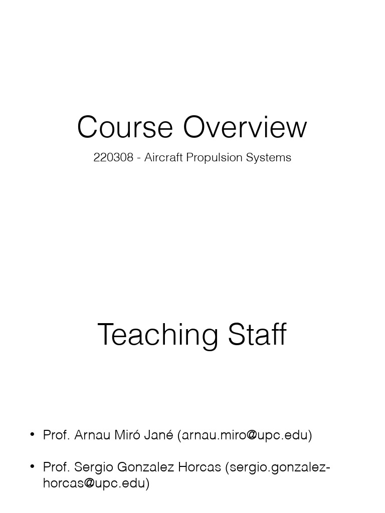 0. Course Overview | PDF