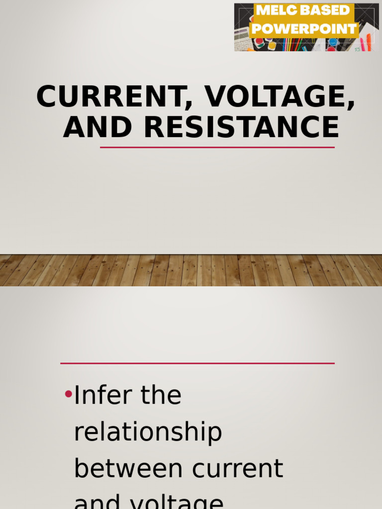 General Physics 2 Current Resistivity and Resistance FINAL | PDF ...