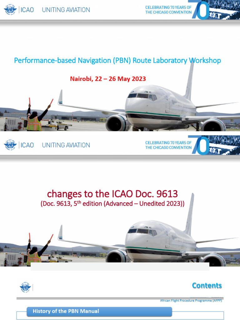PBN Route Workshop Insights 2023 | PDF | Navigation | Aviation