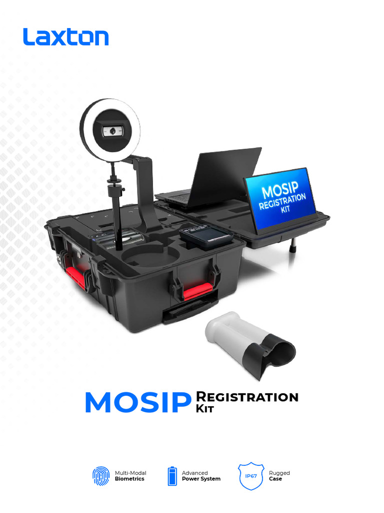 MOSIP Registration Kit Brochure v5.1 | PDF