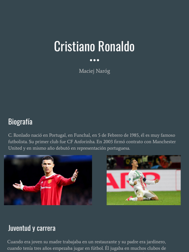 C. Ronaldo pdf | PDF