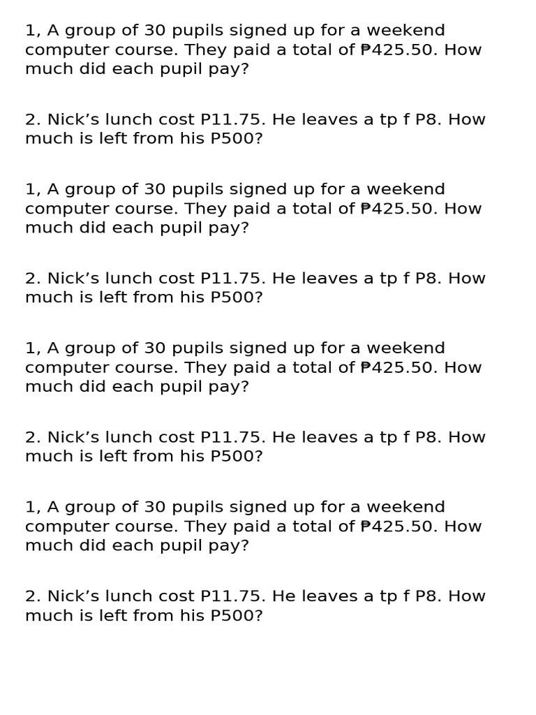 Math 2nd Quarter Quiz #4 | PDF