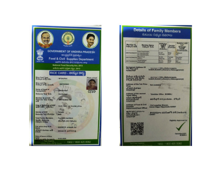 Rice Card | PDF