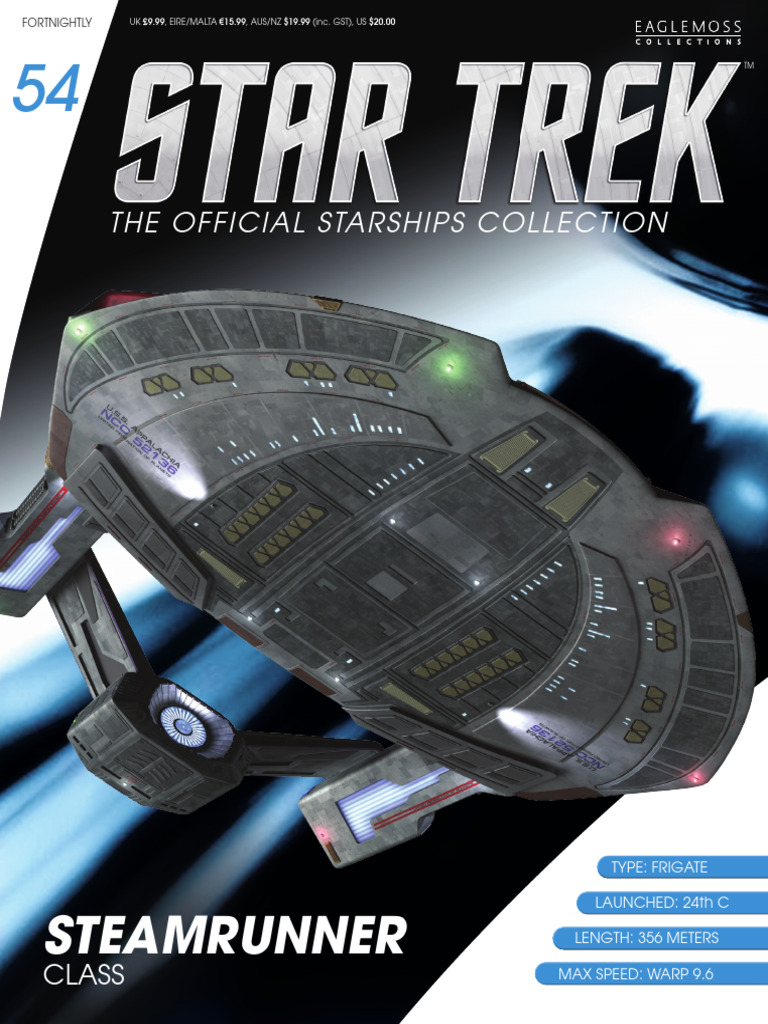 54 Issue Steamrunner Class | PDF | Star Trek | Space Westerns