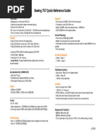 Boeing 777 Quick Reference Guide | PDF | Flap (Aeronautics) | Transport