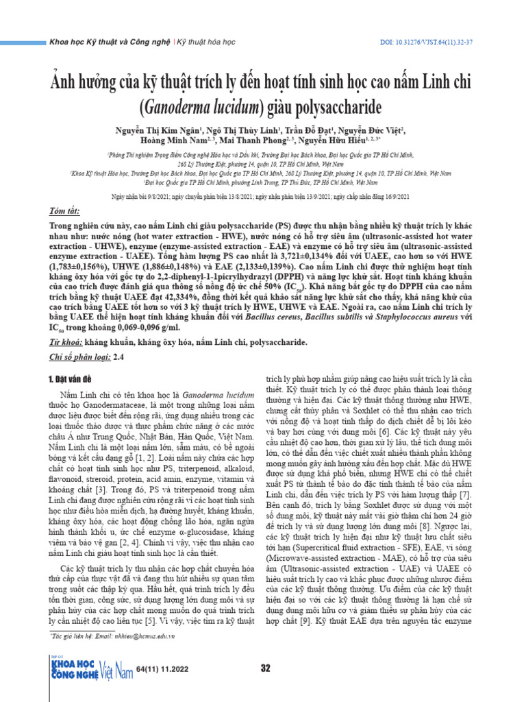 Nấm Linh Chi | PDF