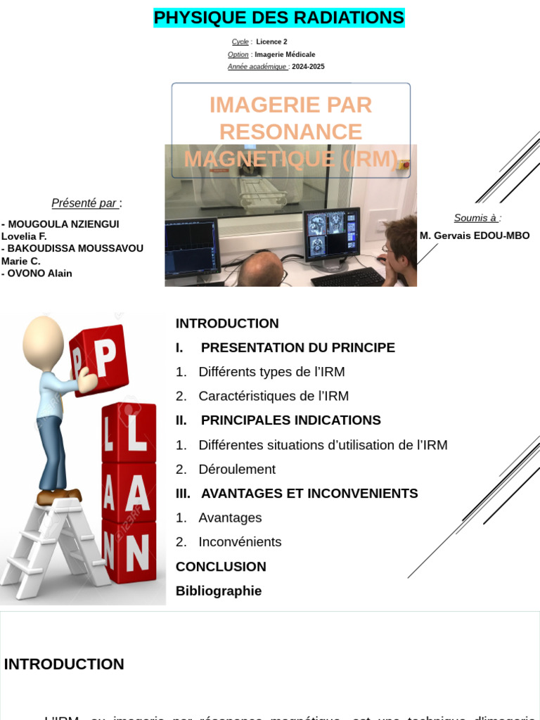 Imagerie Par Resonance Magnetique (Irm) | PDF | Imagerie par résonance ...