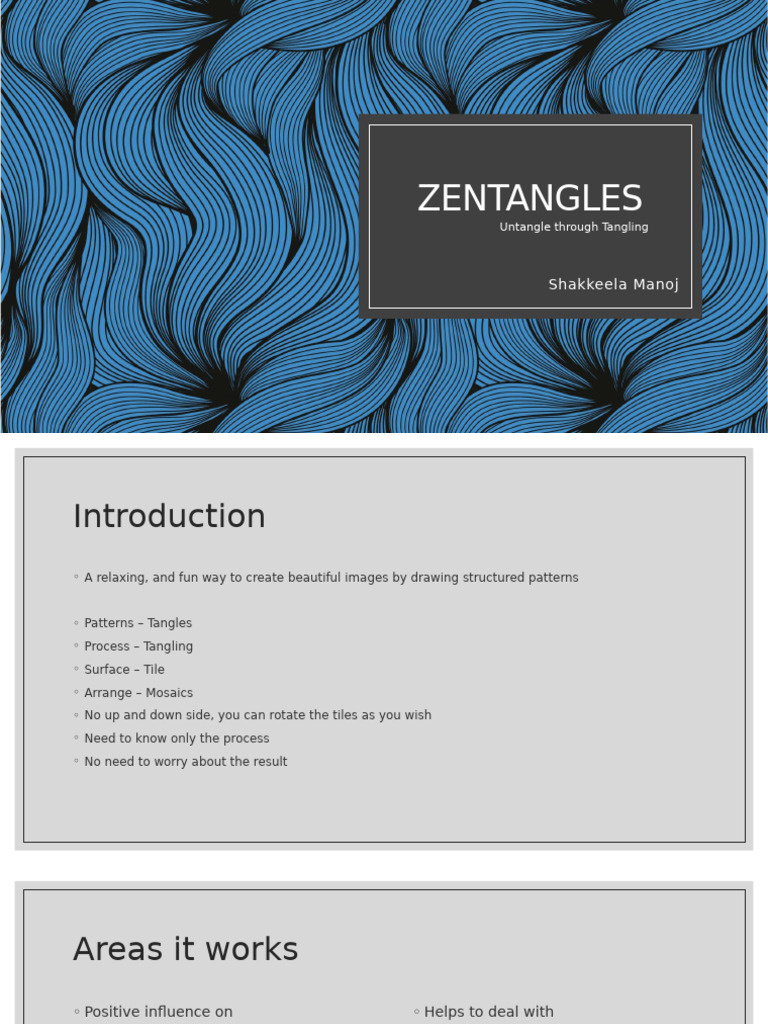Zen Tangles | PDF