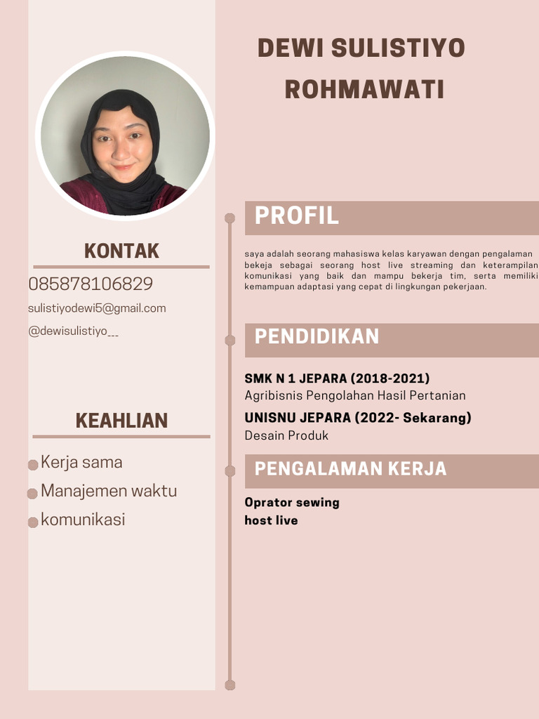 Cv. Dewi PDF | PDF