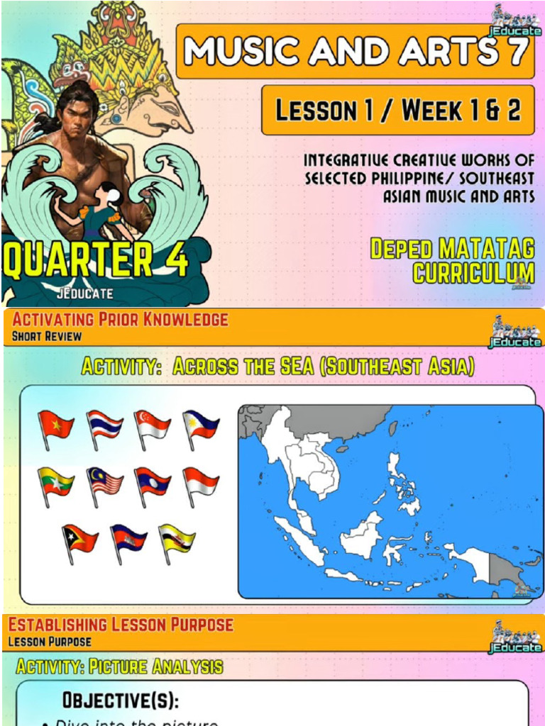 Matatag 7 - Grade 7 4th Quarter Music and Arts | PDF