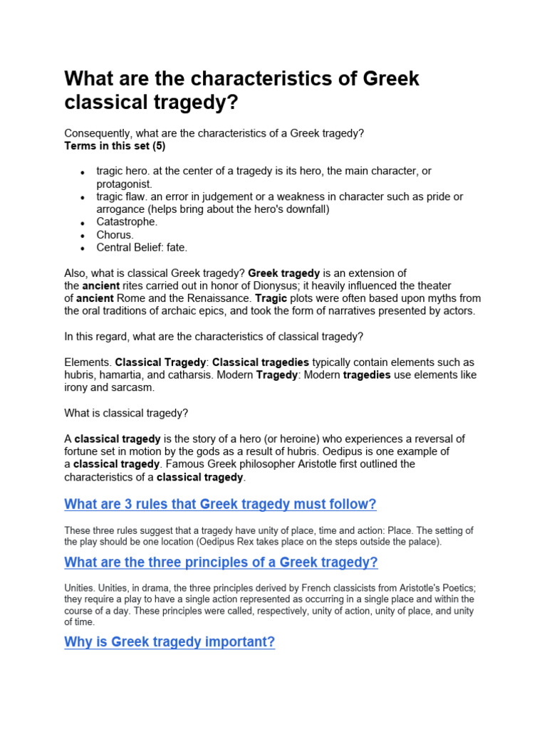 antigone 2 | PDF | Tragedy | Greek Tragedy