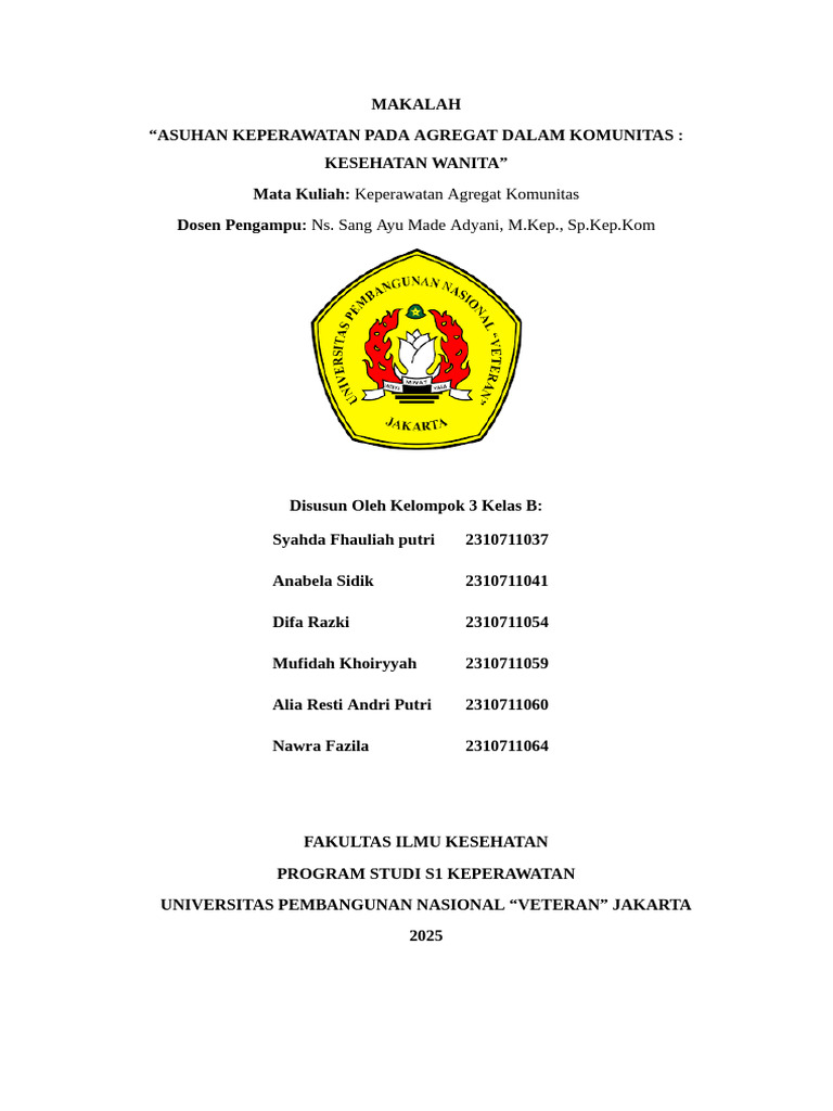 Askep Dewasa Agre Makalah | PDF