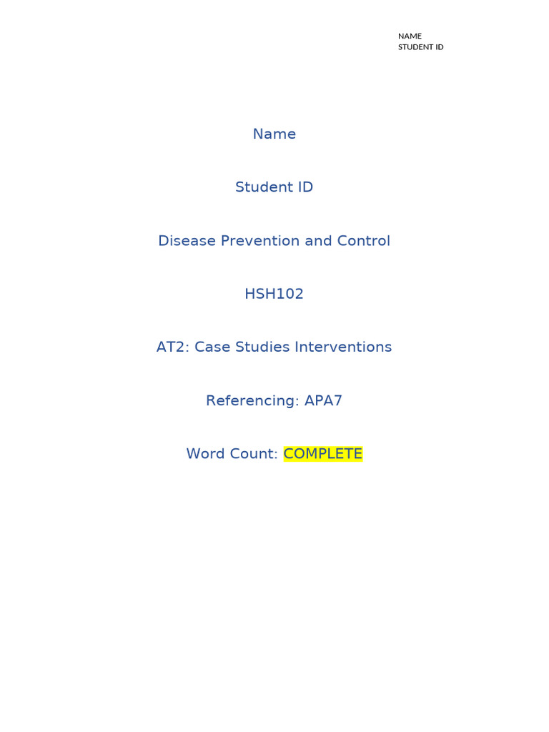 HSH102 AT2 Layout Sample 2 | PDF